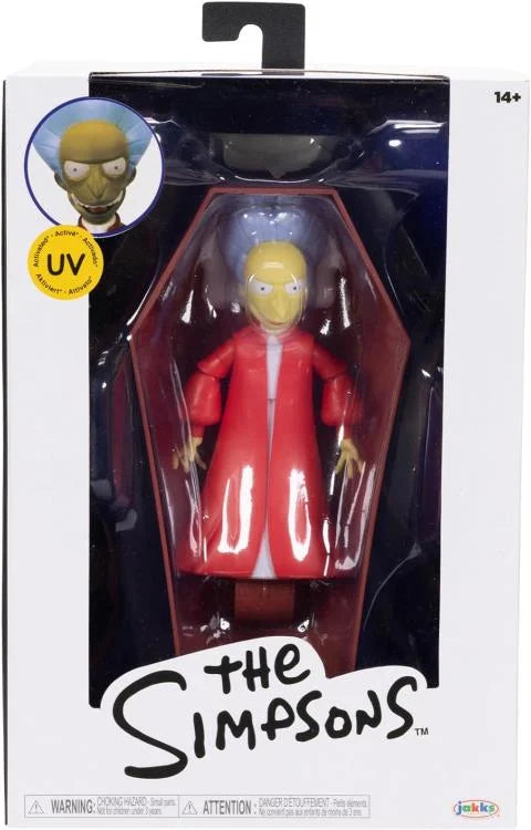 IN STOCK! The Simpsons Premium Vampire Mr. Burns 5" Action Figure ...