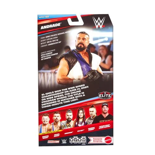 ( Pre Order ) WWE Elite Collection Series 122 Andrade Action Figure ...
