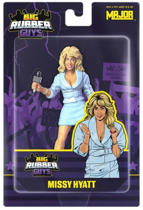 ( Pre Order ) Major Bendies Big Rubber Guys Missy Hyatt Figure ...