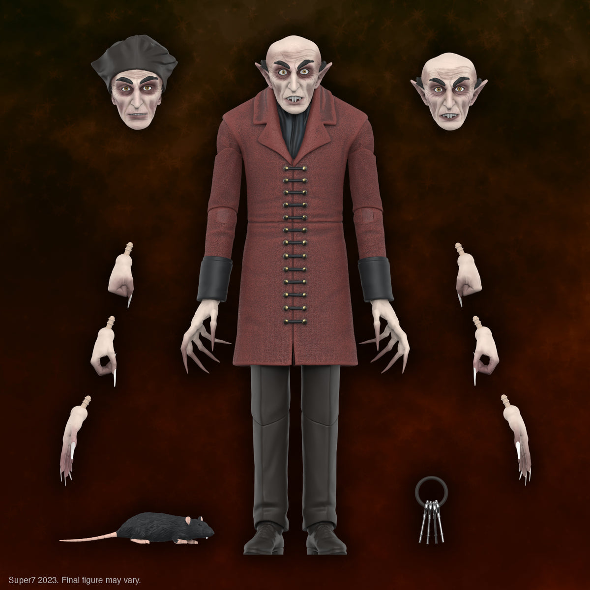 IN STOCK! Super 7 Ultimates Nosferatu Count Orlok Full Color Action Fi ...