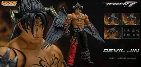 IN STOCK! Storm Collectibles Tekken 7 Devil Jin 1:12 Scale Action Figu ...