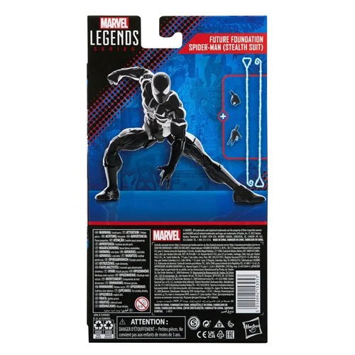 IN STOCK Marvel Legends Future Foundation Spider Man Stealth Suit 6 DJCCollectibles